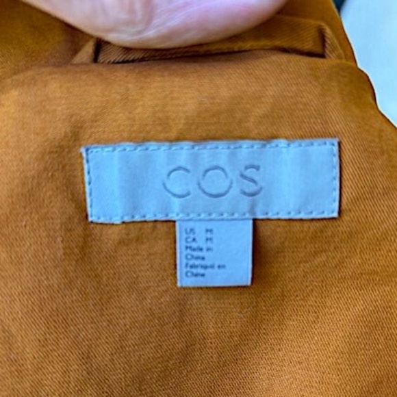 COS | Jackets & Coats | Cos Mens Cotton Blend Twill Chore Coat In ...